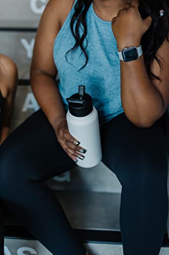 Simple Modern Water Bottle with Straw, Handle, and Chug Lid Vacuum Insulated Stainless Steel Metal Thermos Bottles | Large Leak Proof BPA-Free Flask for Gym, Sports | Summit Collection | 40oz, Riptide