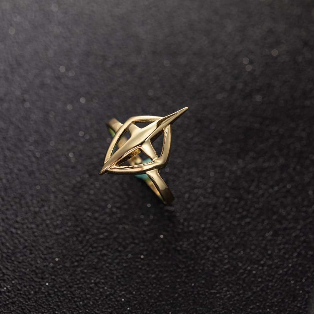 Evere Councilor Medarda Ring Mel Medarda Finger Adjustable Ring Jewelry Cosplay Costume Accessory