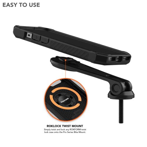 Rokform - Pro Series Bike Phone Mount + Magnetic Sport Ring Stand & Grip