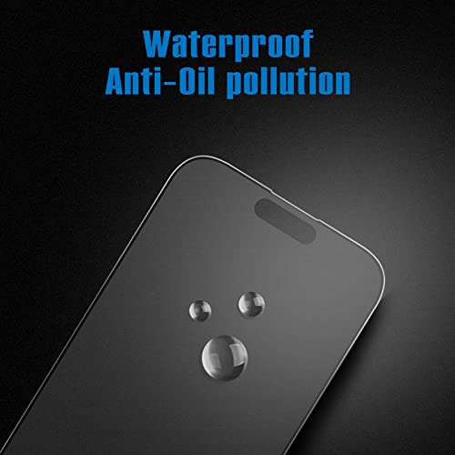Mothca Matte Glass Screen Protector for iPhone 14 Pro Max Anti-Glare & Anti-Fingerprint Tempered Clear Film Case Friendly Easy to Install Bubble Free 6.7inch Smooth as Silk