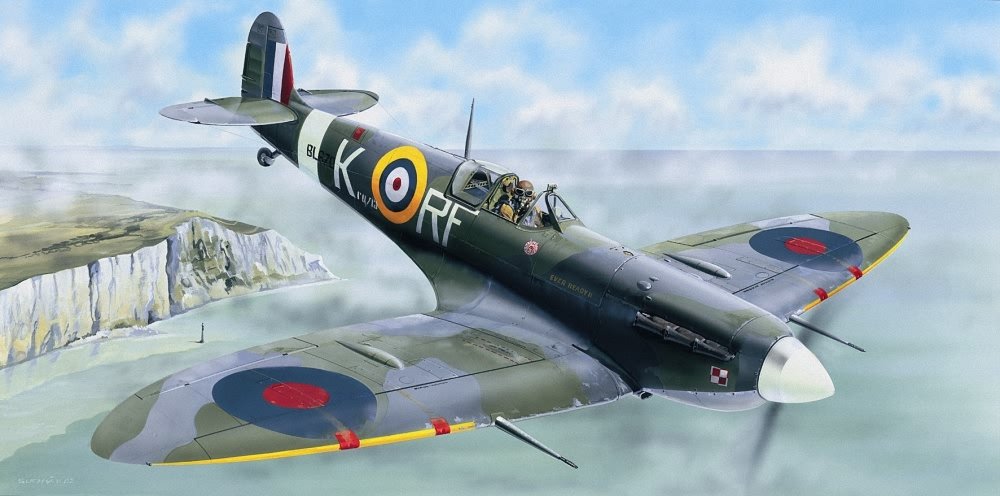 Trumpeter 1/24 Supermarine Spitfire MK.Vb Plastic Model