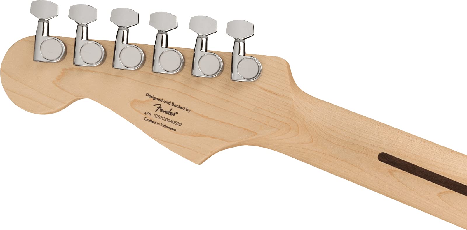 Fender Stratocaster HT, White Pickguard - Transparent Blue Bundle with Frontman 10G Amplifier, Instrument Cable, Gig Bag, Strap, Picks, and Austin Bazaar Instructional DVD