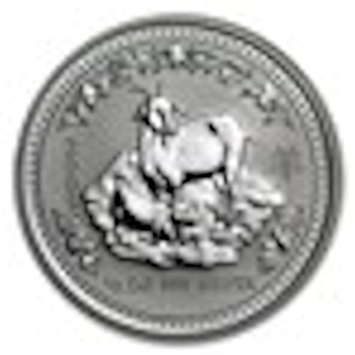 Flintski Jewelry Australian Lunar Series 1 1999-2007 Sterling Silver Coin Edge Bezel Mount Frame Pendant 32.10mm x 2.80mm