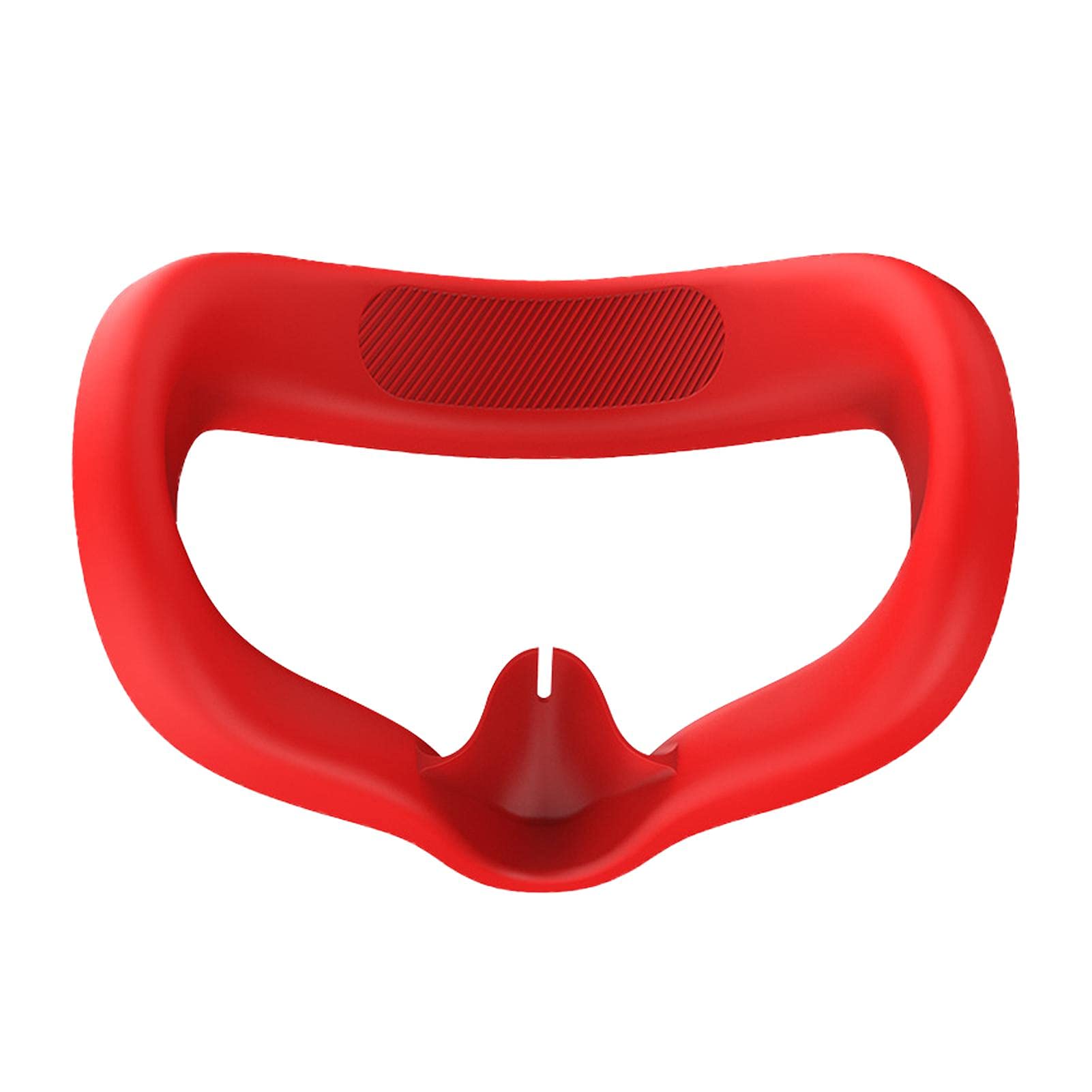 EKDJKK Silicone VR Face Cover for Oculus Quest 2, Face Pad Cushion Compatible with Oculus Quest 2 VR Headset, Sweatproof Anti-Leakage Silicone Face Cover Pad VR Facial Face Cover Replacement Pad