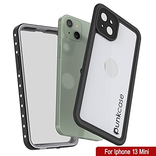 Punkcase for iPhone 13 Mini Waterproof Case [StudStar Series] [Slim Fit] [IP68 Certified] [Shockproof] [Dirtproof] [Snowproof] 360 Full Body Armor Cover for iPhone 13 Mini (5.4") (2021) [White]