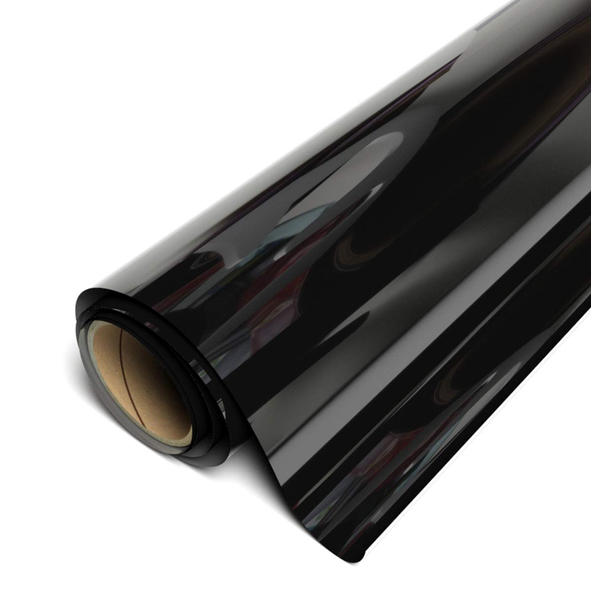 Siser EasyWeed Heat Transfer Vinyl 11.8" x 15ft Roll (Black) - Compatible with Siser, Cricut, Silhouette and Other Professional/Craft Cutters - CPSIA Certified