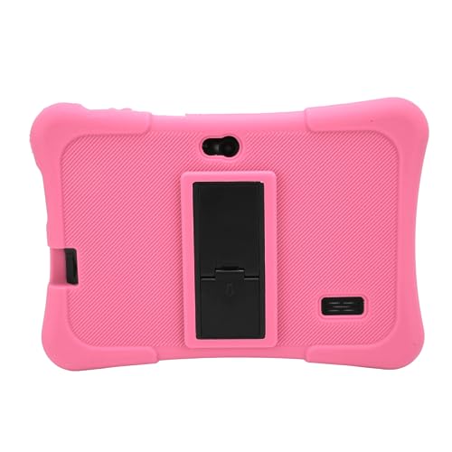 FOLOSAFENAR 7 Inch Kids Tablet 32GB ROM 3000mAh Battery Dual Camera Cute Kids Tablet WiFi Quad Core for Girls (US Plug)