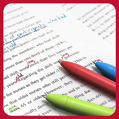 STAPLES Tru Red Quick Dry Gel Pens Med Point 0.7Mm Asst 12/Pack