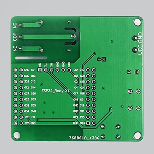LIZZOT One Channel Relay ESP32-WROOM Development Board Single Relay Module DC 7-60V Power Supply Appliance Accessories