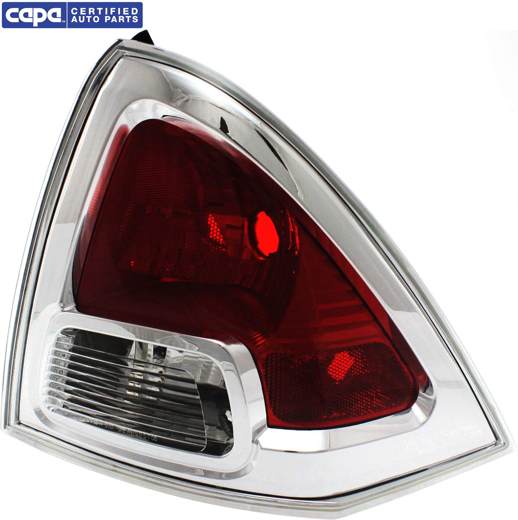 Evan Fischer Tail Light Lens and Housing Compatible with 2006-2009 Ford Fusion - CAPA Passenger Side