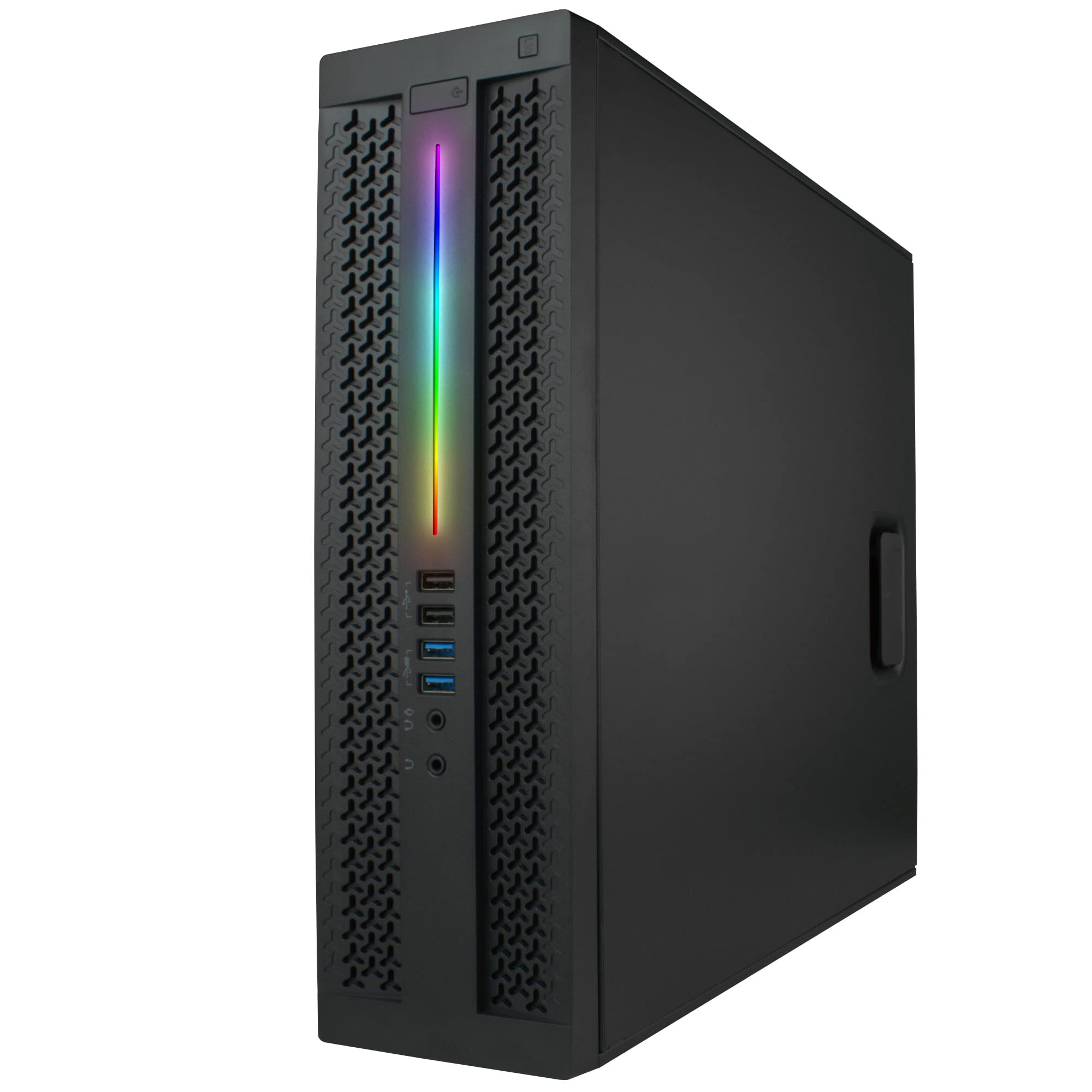 HP EliteDesk 800G1 Small Desktop Computer, Intel i5-3.6GHz Quad-Core, 16GB DDR3 RAM, 500GB SSD + 3TB HDD, 5G WiFi, Bluetooth, Windows 10 Pro, Home or Office PC