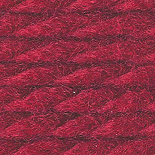 Lion Brand Yarn Wool-Ease Thick & Quick Yarn, Soft and Bulky Yarn for Knitting, Crocheting, and Crafting, 1 Skein, Cranberry (Pack of 2)