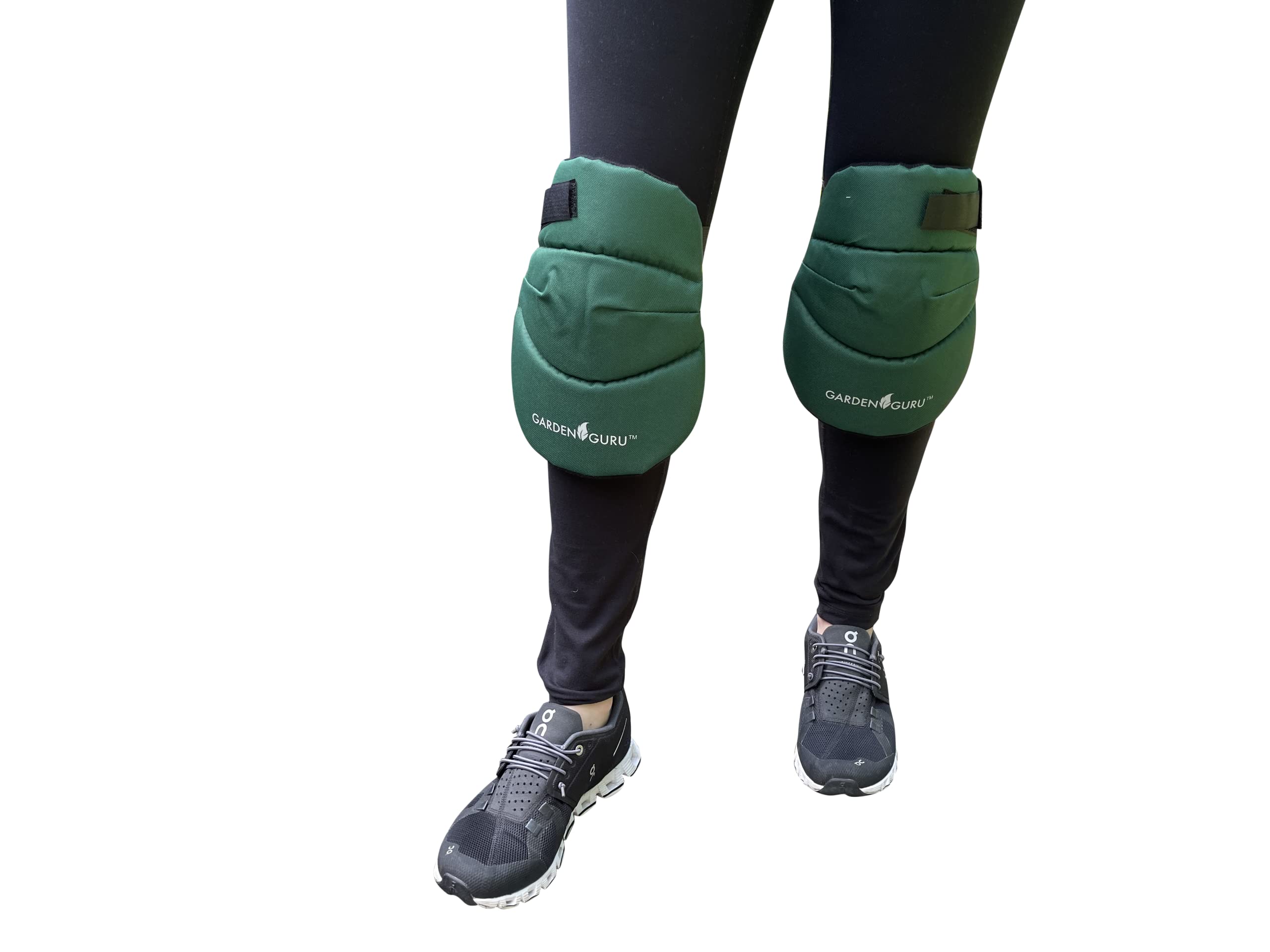 Garden Guru Cushioned Gardening Knee Pads with Adjustable Straps - Soft Inner Liner, Ultra Comfort Padding, Garden Kneelers for Yard Work, Cleaning, Household Chores, Roofing, and More