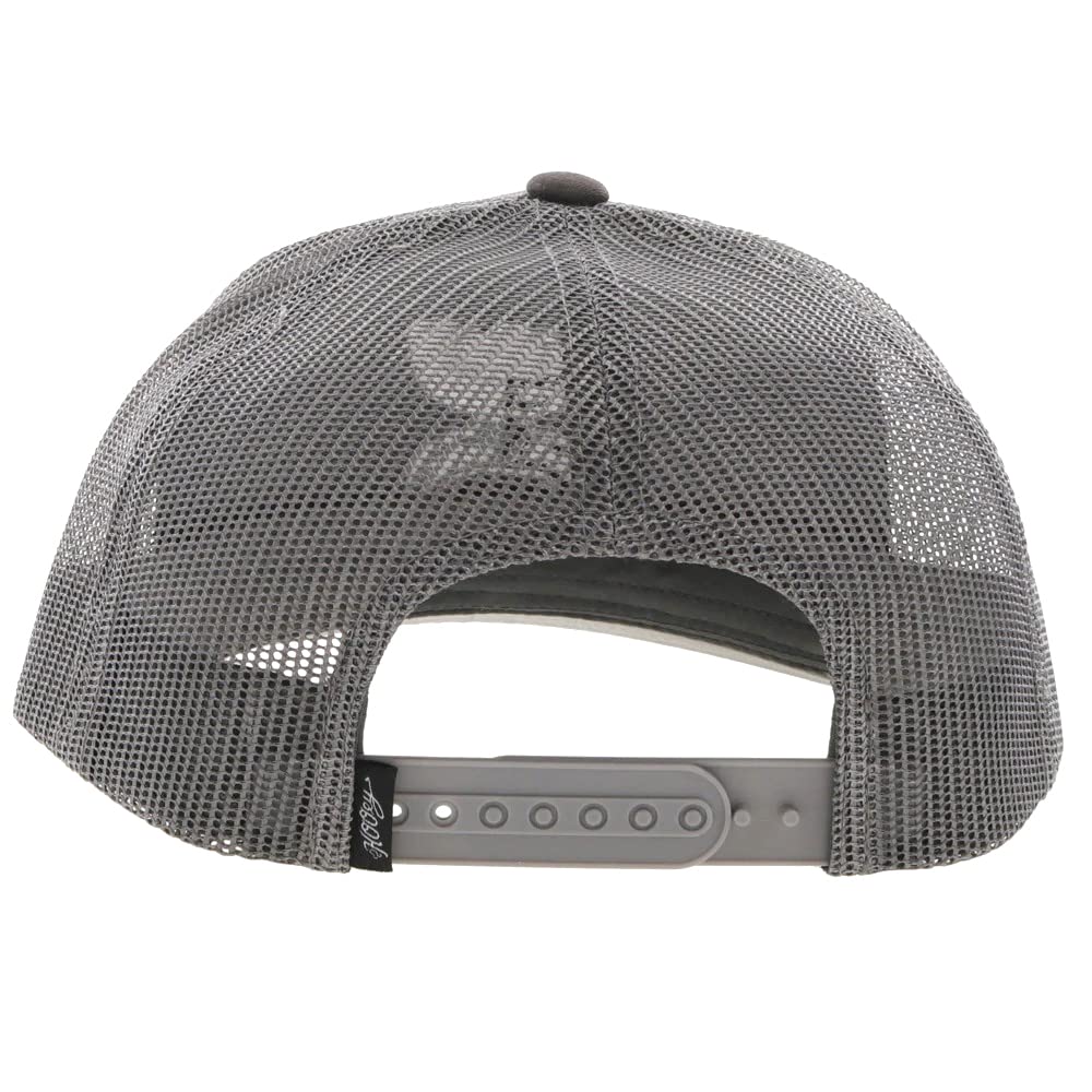 Hooey Men's Texican Logo Embroidered Mesh Back Trucker Cap Brown One Size