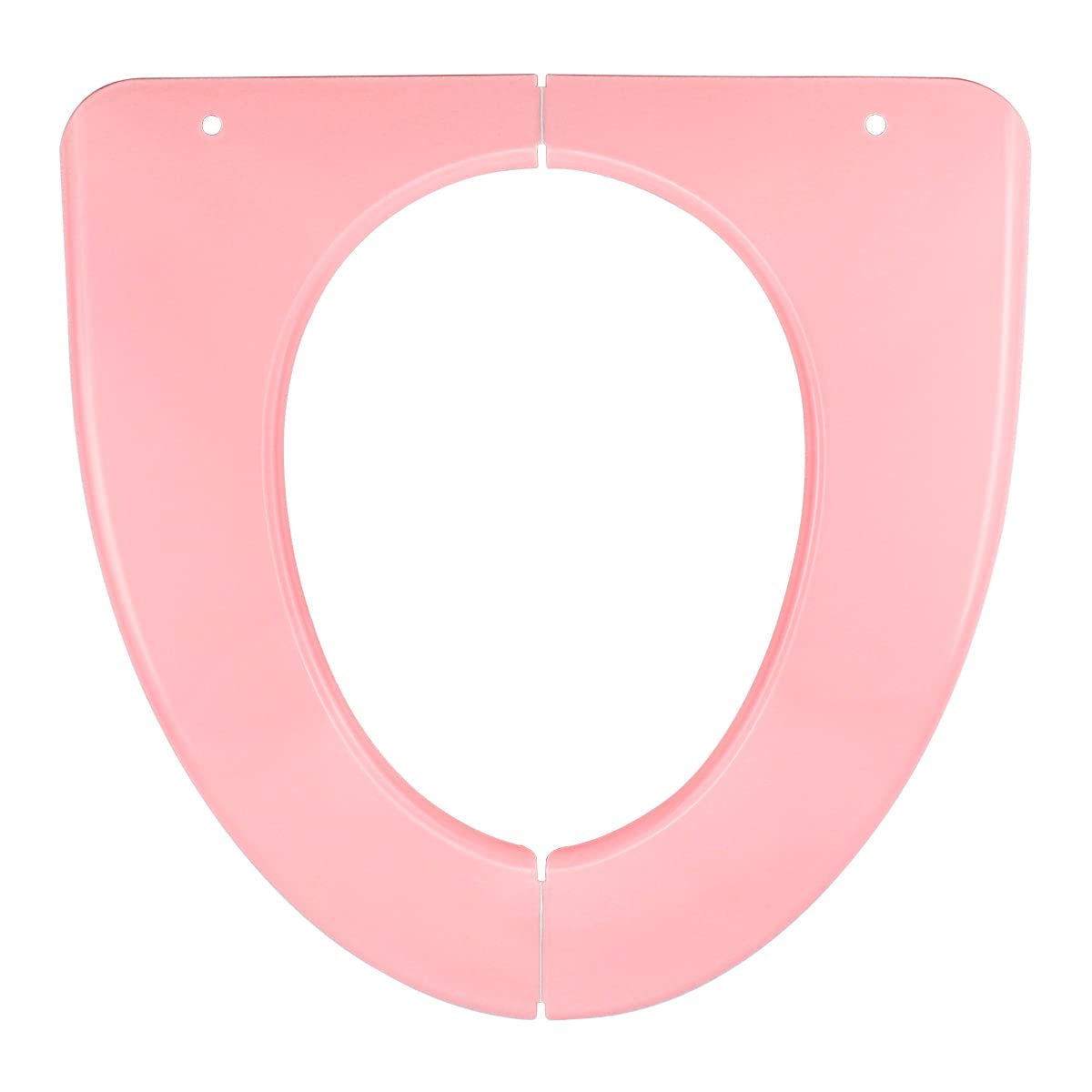 LNQ LUNIQI Adult Folding Toilet Pad Toilet Seat Plastic Toilet Cushion Washable Foldable Portable Toilet Seat Cover for Home Travel Office