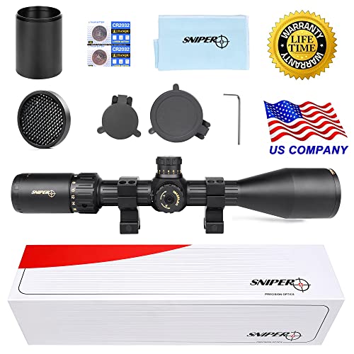 FSI NT3-18x50SAL Rifle Scope MOA Reticle Parallax Adjustment SFP