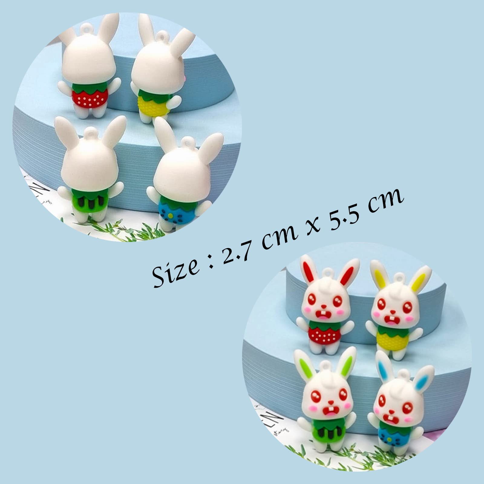 Fruit Rabbit Tea Hanger 8P Caddy Supplies Golf Supplies Field Supplies Putter Keeper Gift Set
