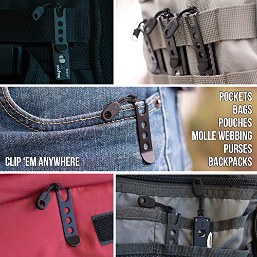 Keyport NEBA Knife - Keychain Knife with Removable Pocket Clip | Small EDC Utility Knife for Men & Women | Premium Keychain Pen Knife | Folding Multitool Knife for Pivot Key Organizer