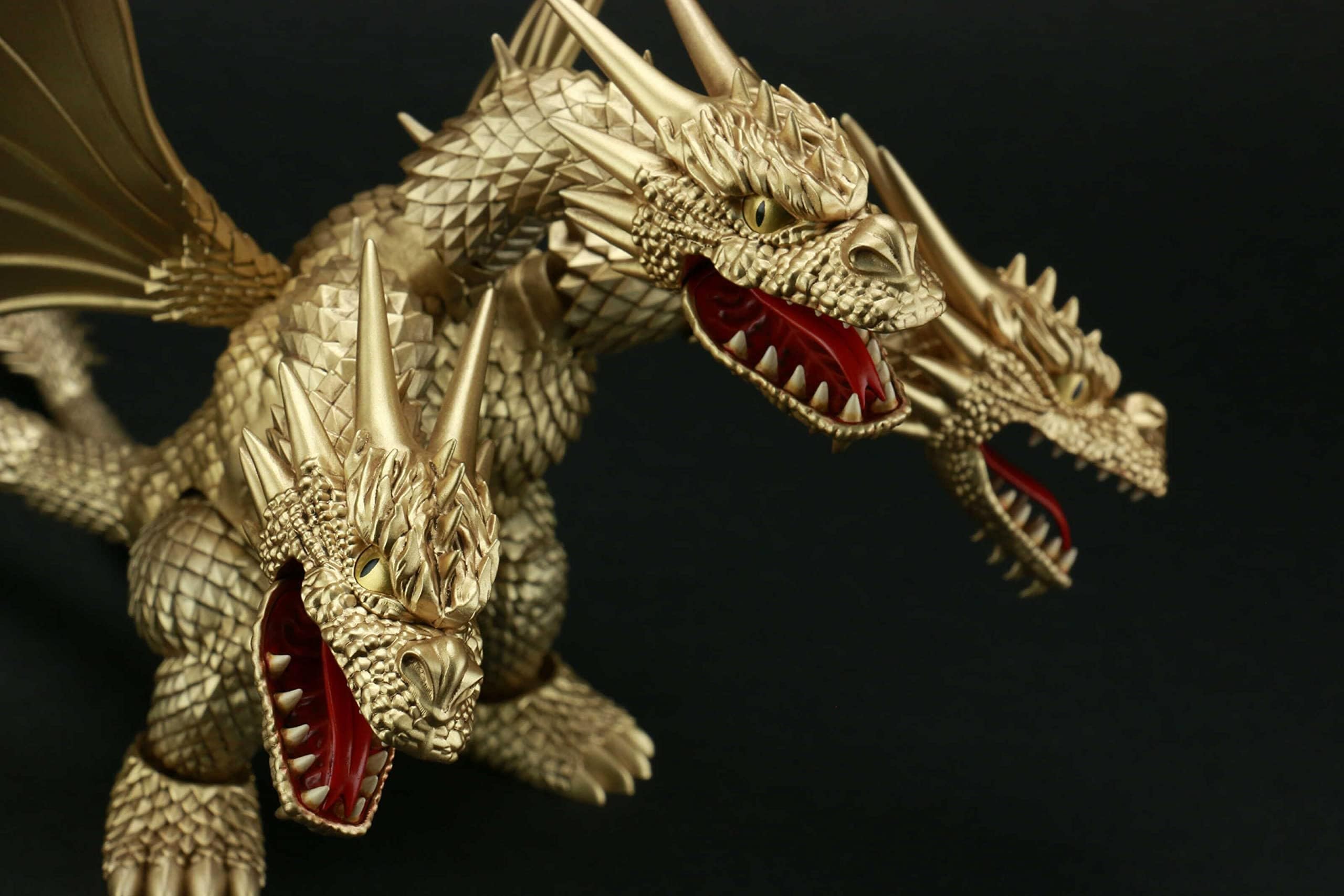 Fujimi model cibimargozilla series No.4 King ghidorah scale color has been plastic model cibigodzilla 4
