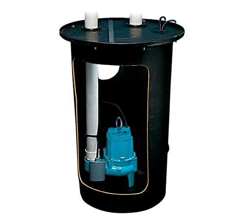 Little Giant RFSN-16 115 Volt, Maximum 15-Amp - 3/4 HP, Pump Down Piggyback Tethered Float Switch for Pond, Sump, Sewage or Effluent Systems, 20-Ft. Cord, Grey, 599211