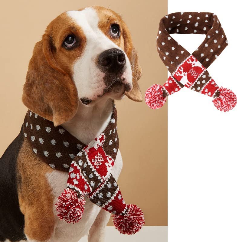 Little Mogwai Christmas Dog Bandanas Scarf Bibs Kerchief-,Pet Holiday Birthday Costumes Gift for Small Medium Large XL Size Dogs&Cat(Large)…