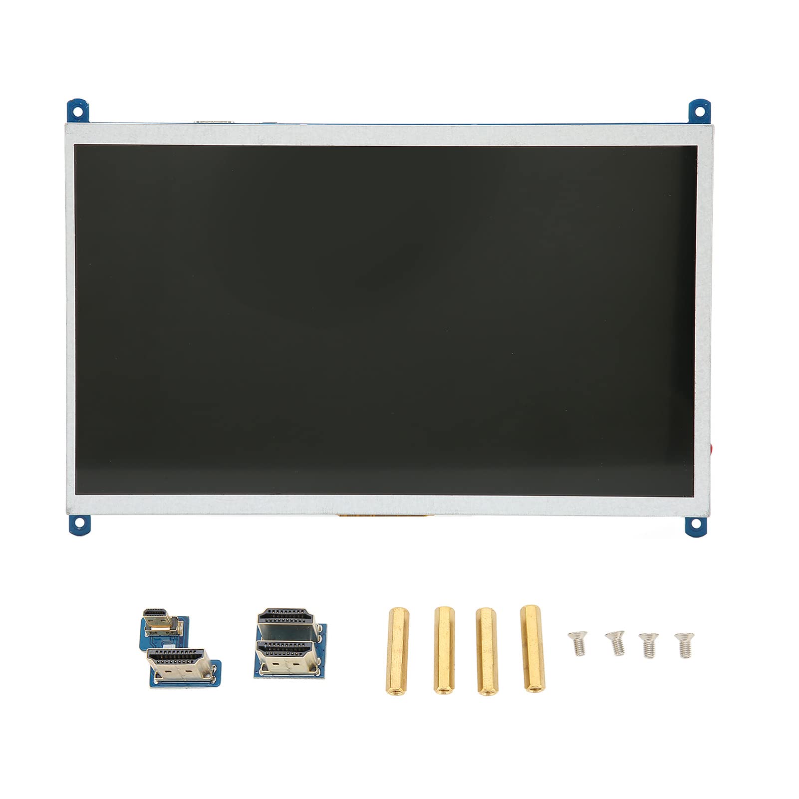 Kafuty-1 for Raspberry Pi 10.1 Inch Display Screen,1024x600 HDMI LCD Screen Display Monitor for Raspberry Pi Zero W,4,TN LCD 90