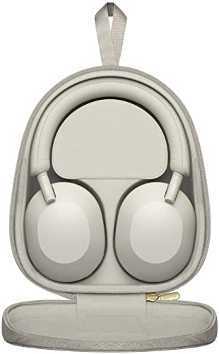 Sony WH-1000XM5S Noise Canceling Wireless Headphones - 30hr Battery Life - Over-Ear Style - Optimized for Alexa and Google Assistant - Built-in mic for Calls - Silver/Gold