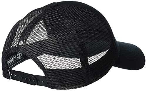 Element mens Icon Mesh Baseball Cap, All Black, One Size US