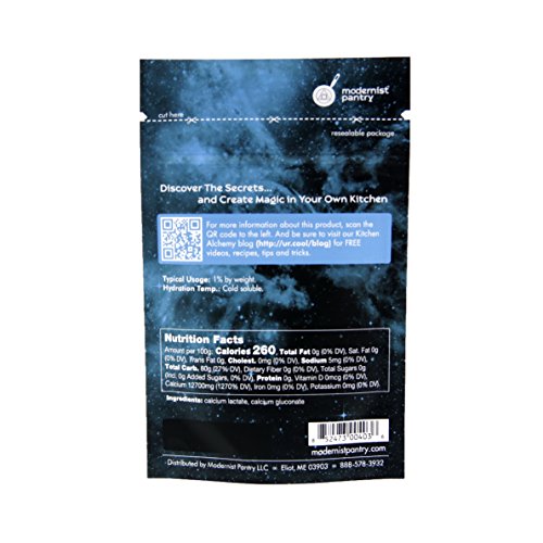Sodium Alginate + Calcium Lactate Gluconate Value Pack ⊘ Non-GMO Vegan OU Kosher Certified - 100g/4oz (Bundle with 2 Items)