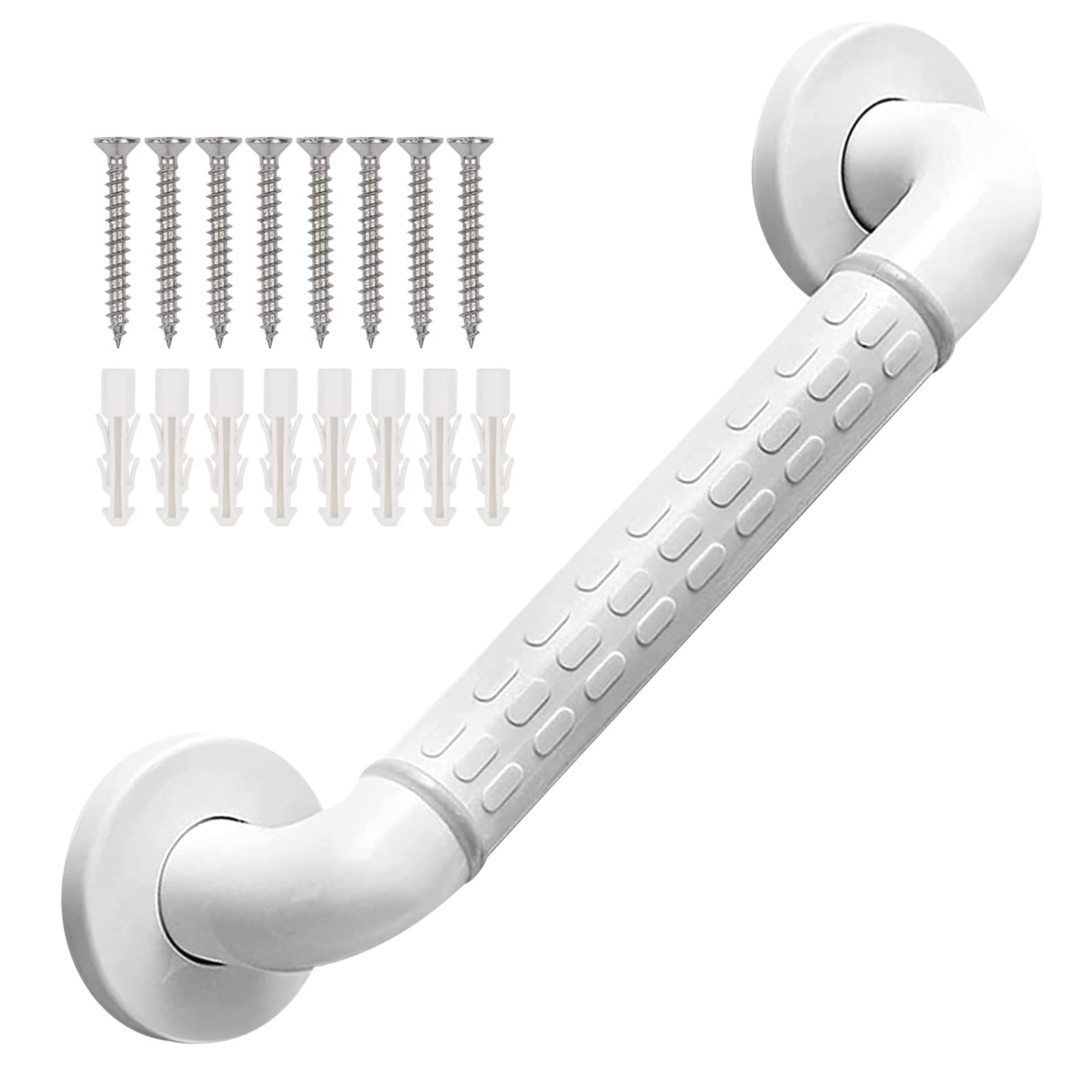 Grab Bars Anti Slip Shower Handle Bathroom Grab Bar Hand Rail Support Assist Bath Handles Bathroom Balance Bars for Handicap Elderly Injury