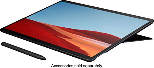Microsoft Surface Pro X KJK-00001 13" Commercial Tablet SQ1 8GB 256GB SSD Windows 10 Professional (Renewed)