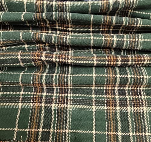 Newcastle Fabrics Yarn Dyed Flannel, Hunter