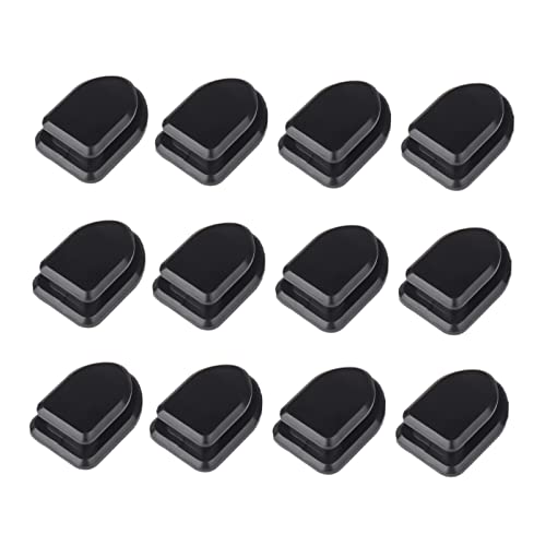 TiSuit 12 Pack Sticky Hooks Multifunctional for Car Dashboard Wall Hanging Hooks USB Cable Organizer Keys Purse Bathroom Kitchen