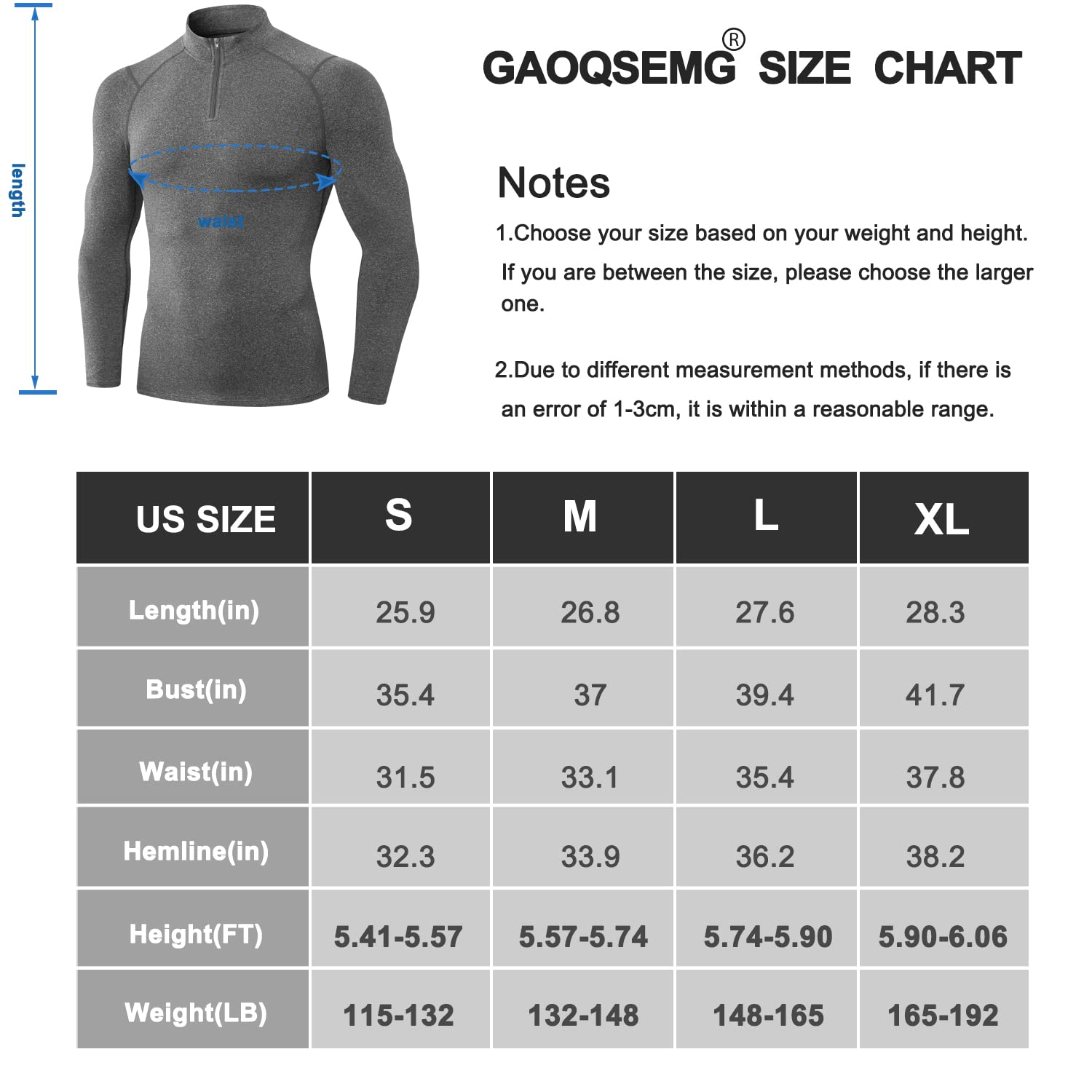 GAOQSEMG Mens Fleece Running Pullover,Men's Active Workout Athletic Thermal Shirts Long Sleeve Athletic Gym Golf Quarter Zip Tops Winter (Dark Grey,XL)