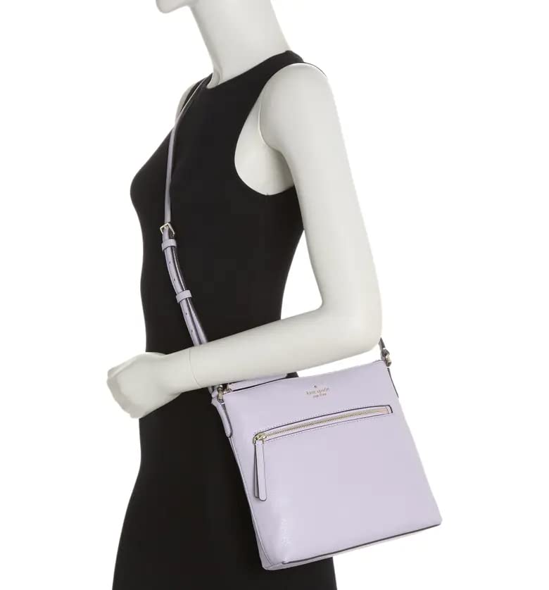 Kate Spade Leather Crossbody/Shoulder Bags, Top Zip, Jackson, Frozen Lilac