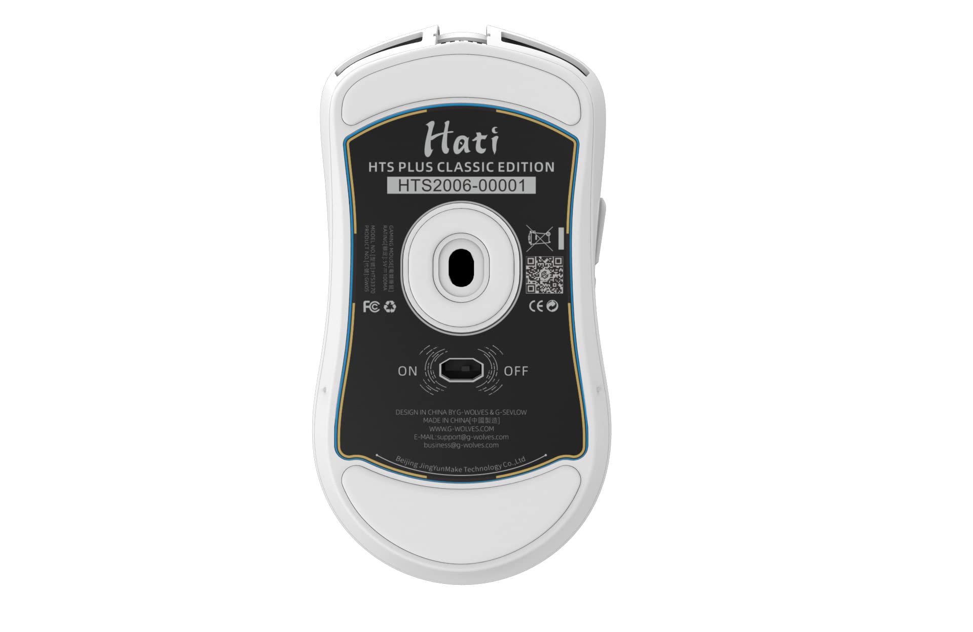 G-Wolves HTS Plus Classic Wireless White All
