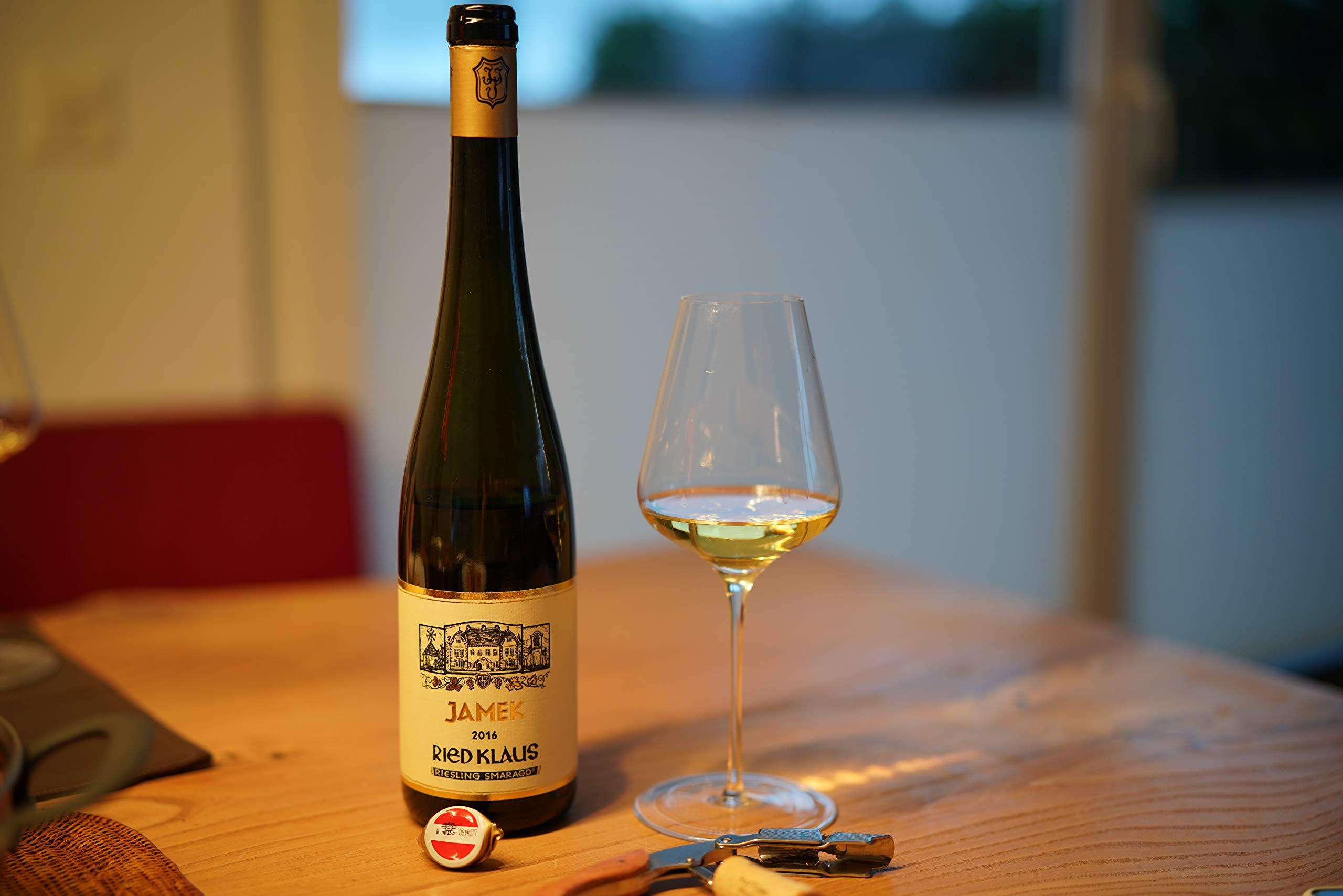 Grassl Mineralité Wine Glass, Hand-Blown Crystal Wine Glass for White Wine and Champagne Single