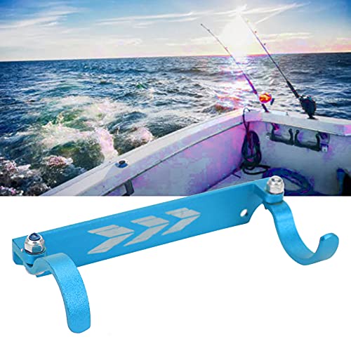 Fishing Tool Box Side Hook, Fishing Tool Box Hook Organizer Fittings Side Fishing Rod Fast Hanging Hooker Supplies(blue)