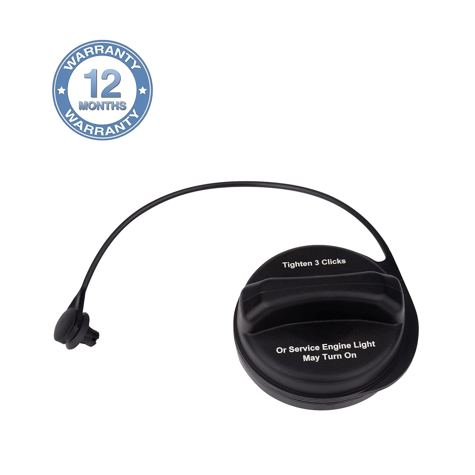 Fuel Tank Filler Cap,Gas Cap Compatible with Buick Cadillac Chevy GMC - 2007-2011 Lucerne, 2007-2011 DTS, 2004-2005 Escalade, 2005-2007 Cobalt, 2004-2008 Express And More,Replace # GT335, 20914961