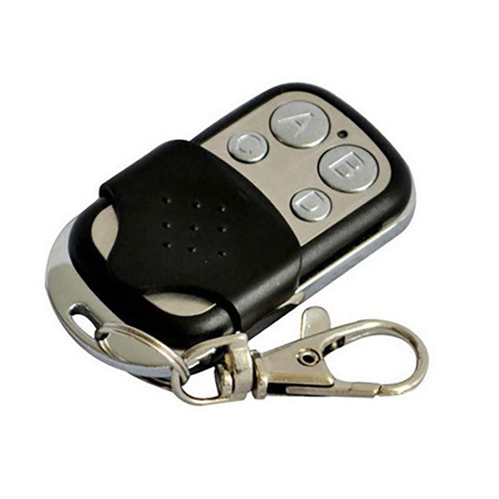 Fob Door Remote Control Cloning Gate Key 433mhz Universal Garage Electric Small Appliances Home (Black,White, One Size)