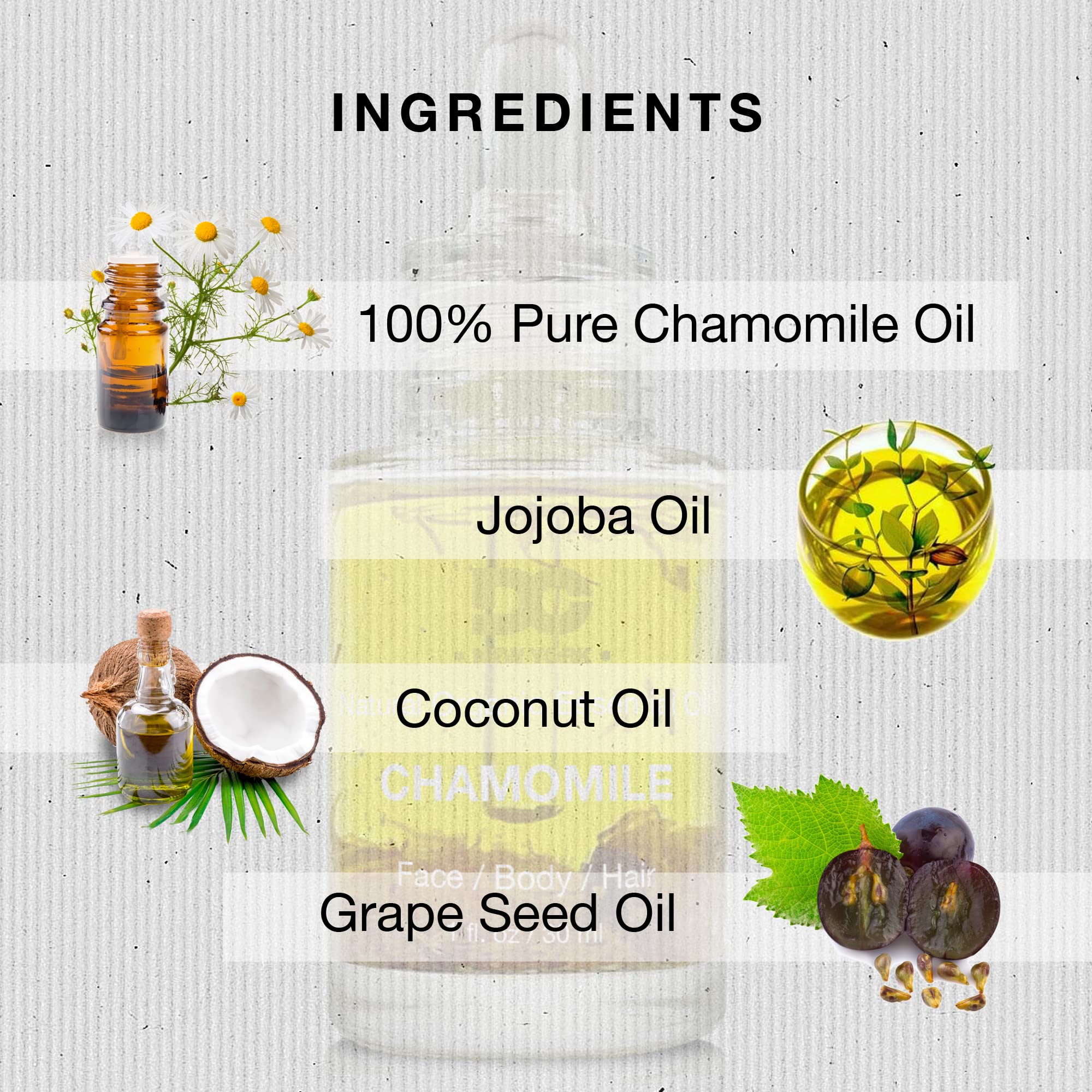 Honeysuckle Jasmine Multi-use Organic Oil for Face, Body and Hair, 100% Pure Moisturizing Oil - 30ml/1oz