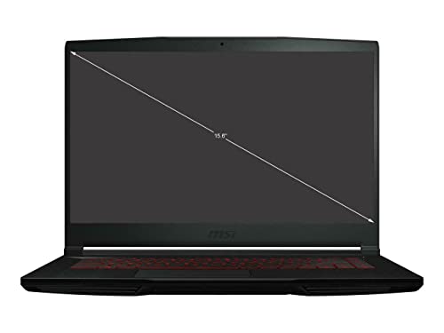 MSI 15.6" FHD 144Hz Gaming Laptop, Intel Core i5-11400H Processor, NVIDIA GeForce RTX 3050, 16GB DDR4 RAM, 512GB PCIe SSD, WiFi, Webcam, Backlit Keyboard, Windows 11 Home, Black