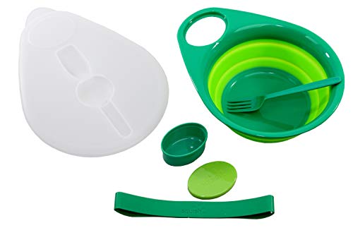 Squish™ 5 Piece Collapsible Salad Set - Green