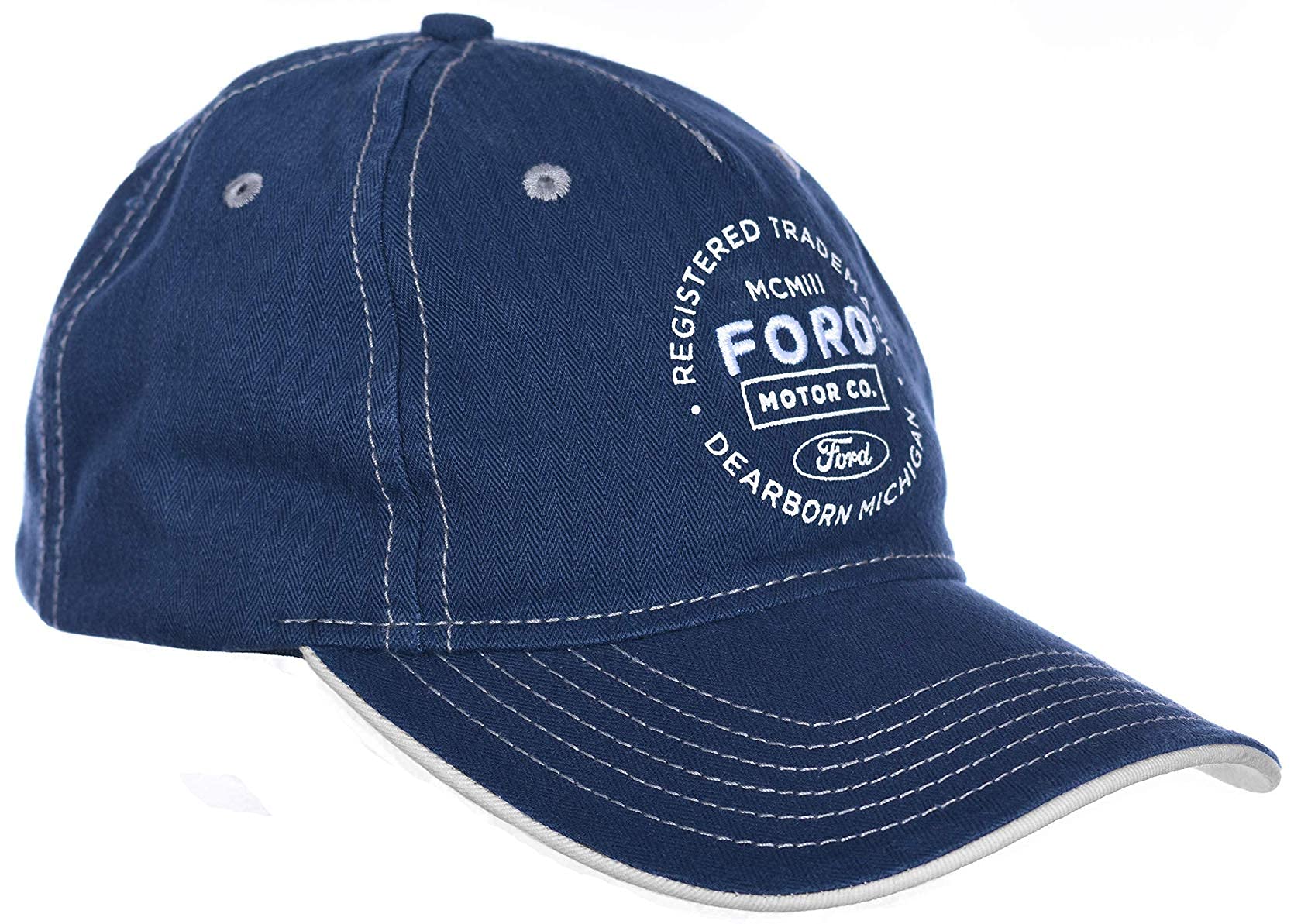 Ford Motor Company MCMIII Navy Blue Adjustable Cap