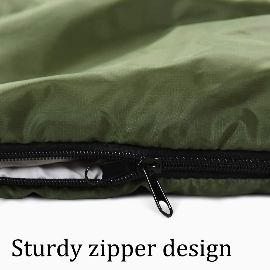 FARLAND Sleeping Bags 20℉ for Adults Teens Kids with Compression Sack Portable and Lightweight for 3-4 Season Camping, Hiking,Waterproof, Backpacking and Outdoors (Dark Grey Double, Rectangle)