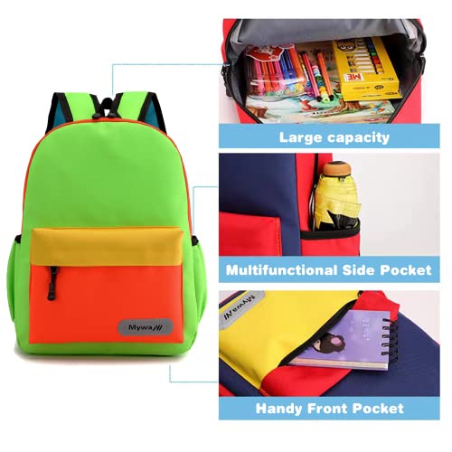 POWOFUN Kids Preschool Toddler Backpack Cute Cool Kindergarten Lightweight Daypack For Boys and Girls