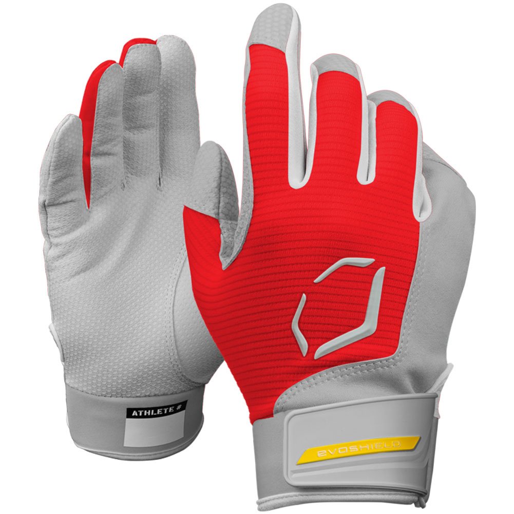 Evoshield Youth Performance Batting Glove Red/Grey Small