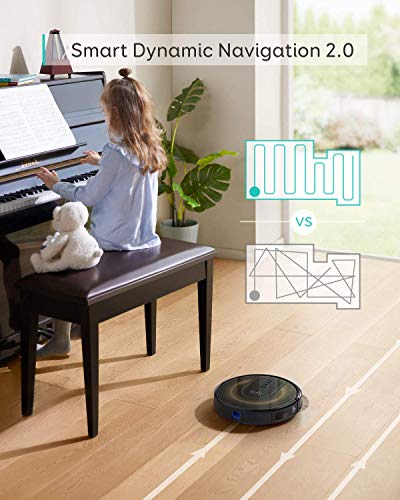 eufy by Anker, RoboVac G30 Edge, Robot Vacuum with Smart Dynamic Navigation 2.0, 2000Pa Suction, Wi-Fi, Boundary Strips, for Carpets and Hard Floors. (Renewed)