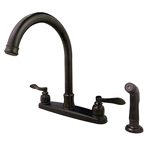 Kingston Brass FB7795NFLSP Nuwave French 8-inch Centerset Kitchen Faucet, Oil Rubbed Bronze
