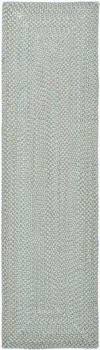 SAFAVIEH Braided Collection 2'3" x 8' Multi BRD170A Handmade Country Cottage Reversible Cotton Runner Rug